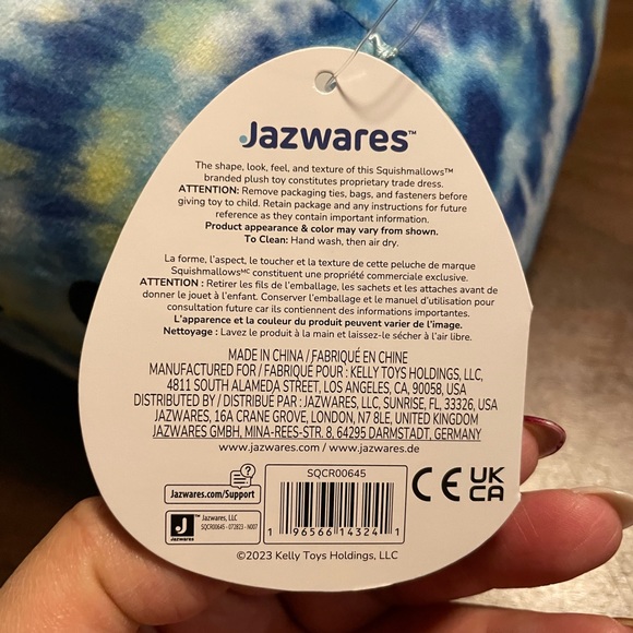 Squishmallows | Toys | Nwt 8 Luther The Shark Stackable Squishmallow ...